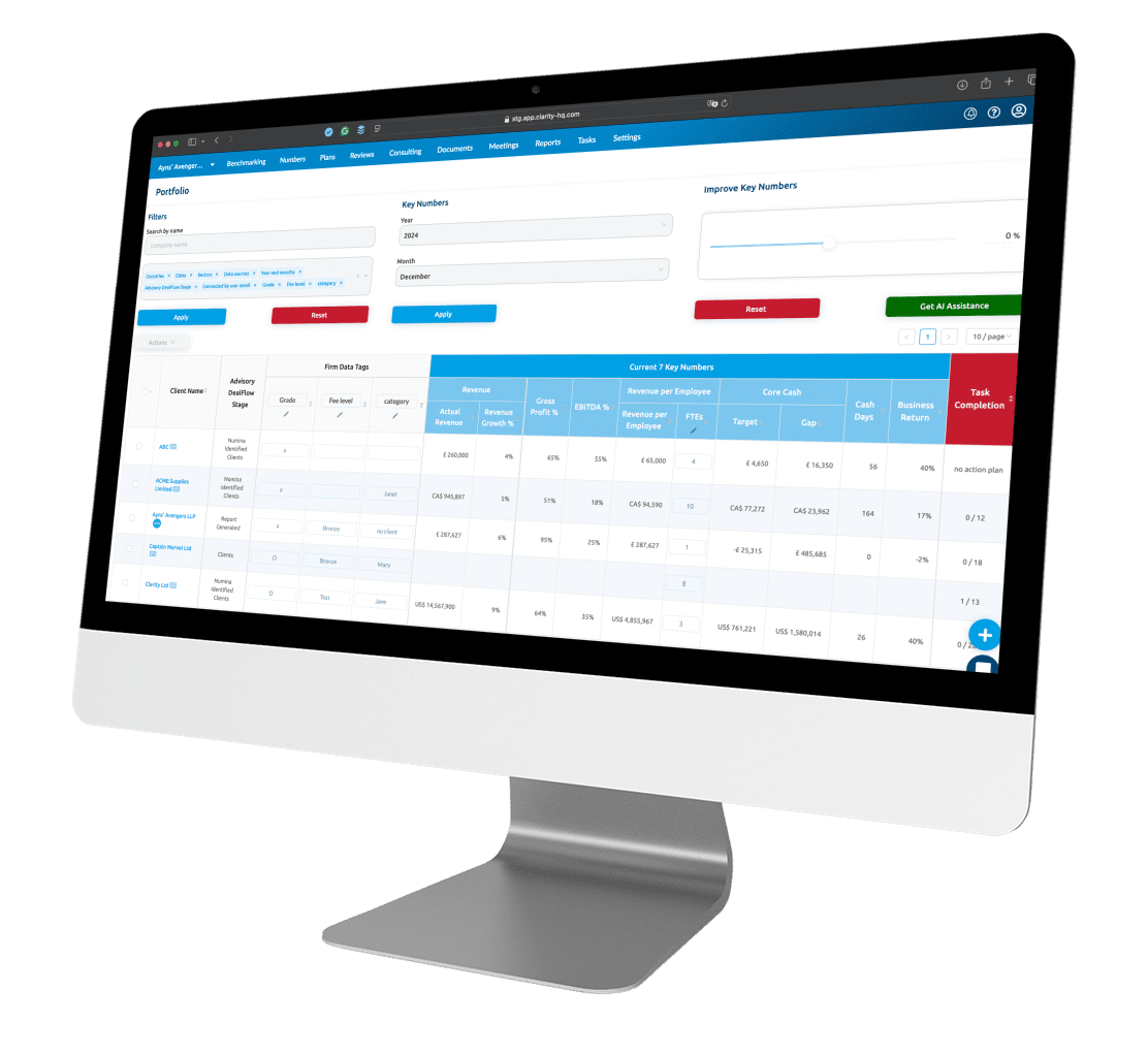 Clarity HQ - The Business Advisory Platform for Accounting Firms ...